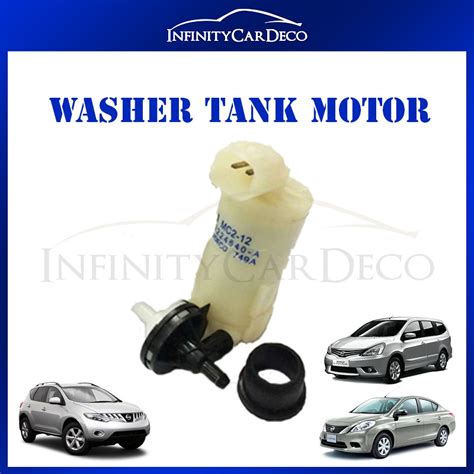 Nissan Latio Livina Murano Washer Tank Motor Wiper Tank Motor Shopee