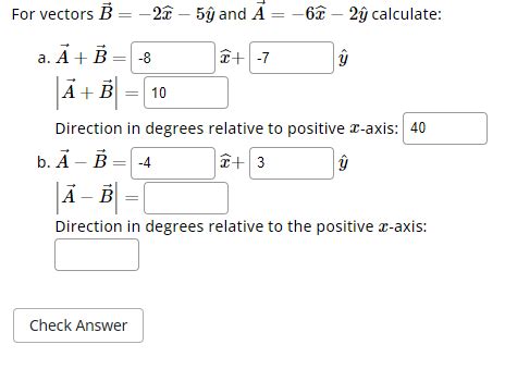 For Vectors VecB 2 Widehatx 5 Y And VecA 6 StudyX