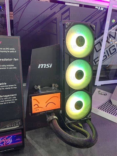 Msi Shows New Coreliquid Mpg P Series And Mag A Series Aio Cpu Coolers