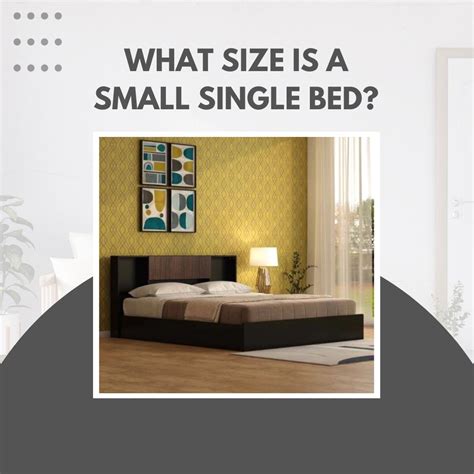 Space Savvy Slumber Exploring The Dimensions Of A Small Single Bed