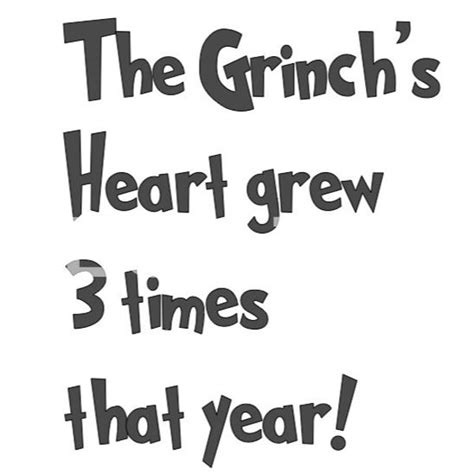 Grinch Heart Grew Png Etsy