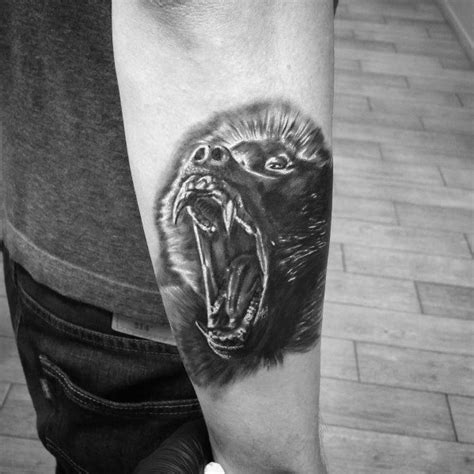 75 Paviane Tattoos Mit Der Bedeutung