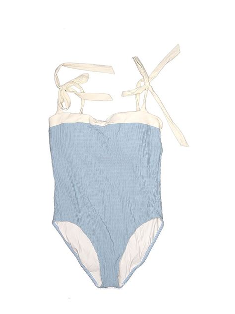 Hermoza Blue One Piece Swimsuit Size 10 75 Off Thredup