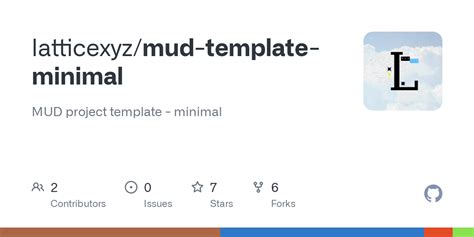 Github Latticexyz Mud Template Minimal Mud Project Template Minimal