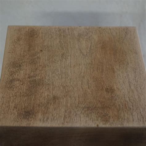 Japanese Antique Block Wood 1950s 1960s Object Primitive Japandi For