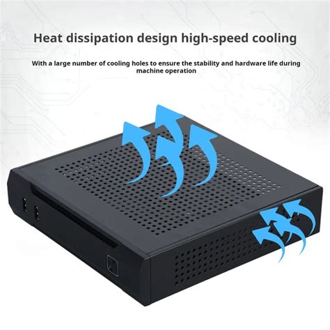 Portable Pc Chassis Lightweight Compact Case Mini Htpc Desktop With Thin Itx 44 60 Picclick Au