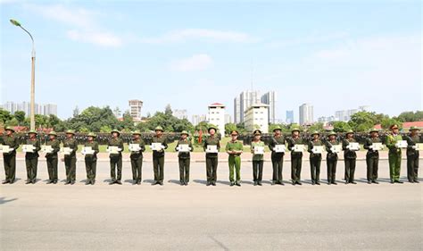 Bế Giảng Chương Trình Huấn Luyện đầu Khoá Học Viên Các Trường Cand Năm