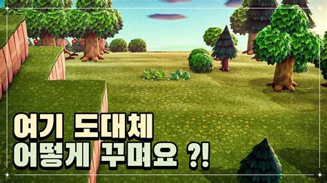 동물의숲 섬 꾸미다가 망했을때 꿀팁 다 알려드림 Youtube
