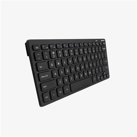 Rf Wireless Keyboard For Computer Compact Space Saver Windows Pc