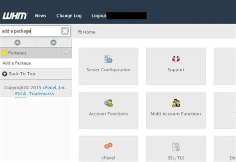 Create A Package In Whm Veerotech Reseller Hosting
