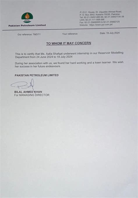 Aafia Shafqat On Linkedin Internship Professionalgrowth Grateful