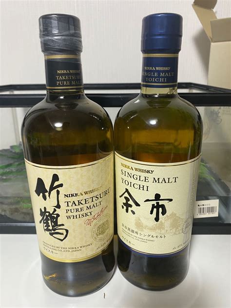 母の日 父の日 ウイスキー ギフト ニッカウイスキー 余市 竹鶴 ピュアモルト 700ml 2点 白州 山崎 響 サントリー｜paypayフリマ