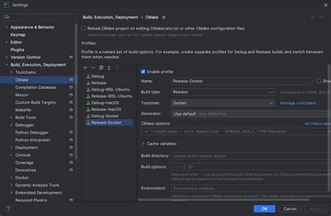 multiplatform c development in clion