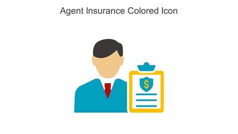 Agent Insurance Colored Icon In Powerpoint Pptx Png And Editable Eps Format Ppt Presentation