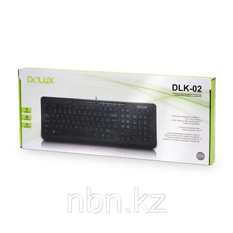 Клавиатура Delux DLK 02UB в Алматы ProductCategory caption от Сервис