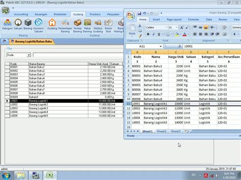 Cara Membuat Stok Barang Dengan Excel Dunia Belajar