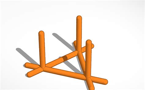 3d Design Estructura Triangular Tinkercad