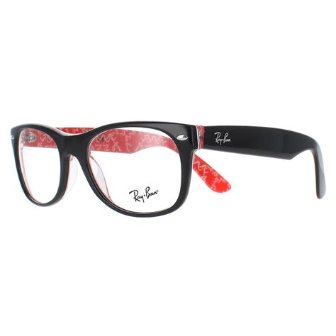 Ray Ban Glasses Frames 5184 2479 Top Black On Texture Red Fruugo Uk