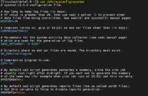 Generate CPU Memory And I O Report Using SAR Command