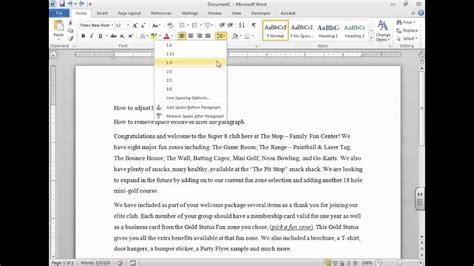 How To Change The After Paragraph Spacing In Word Chaselasopa