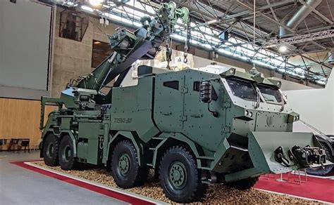 Excalibur Army Unveils Treva 30 Tactical Recovery Vehicle