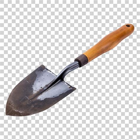 透明な背景に分離されたシャベル Png Premium Ai生成psd