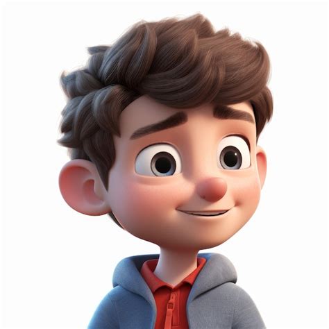 Premium Photo 3d Render Of Cute Ethan