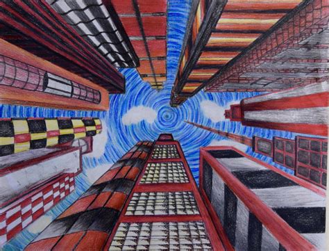 Linear Perspective Art