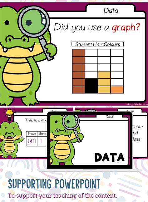 Year 3 Data Maths Unit Ridgy Didge Resources Australia