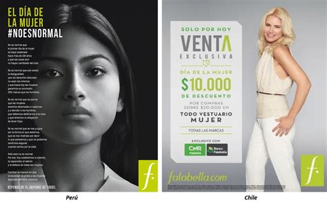 Saga Falabella Retira Spot Por El Día De La Mujer Mercado Negro