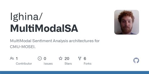 Github Ighina Multimodalsa Multimodal Sentiment Analysis