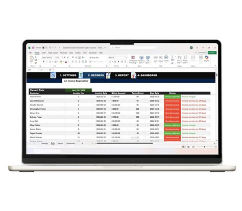 Accounts Receivable Tracker In Excel Accounts Receivable Excel Spreadsheet Excel Projects