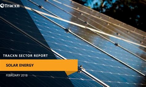 Tracxn Solar Energy Startup Landscape Ppt