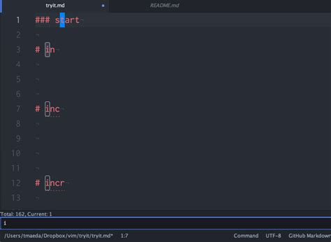 github t9md atom isearch incremental search for atom