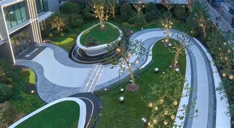 中铁建·金华·未来视界in Joy未来生活体验中心 棕榈设计集团 景观网