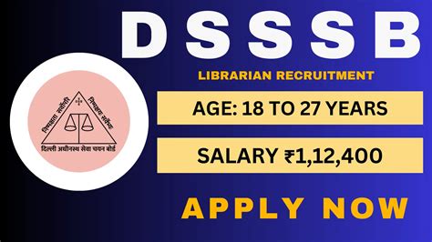Dsssb Librarian Recruitment 2025 Salary ₹112400 Check How To Apply