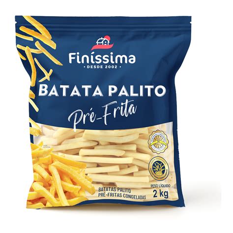 Batata Palito Congelada 2kg Hecke