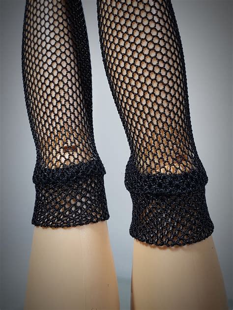 Black Stockings For Barbie Doll Original Fashionistas Made Etsy
