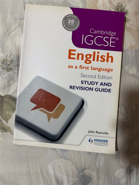 Igcse English Workbook Hobbies And Toys Books And Magazines Textbooks On Carousell