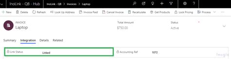 dynamics 365 crm with quickbooks integration manage accounting and billing