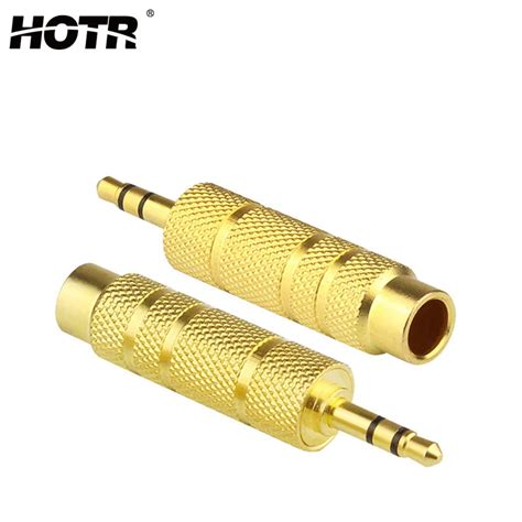 Microphone Mic Adapter 35mm Male To 65mm Female Audio Aux Cable