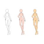Naked Girl Free SVG