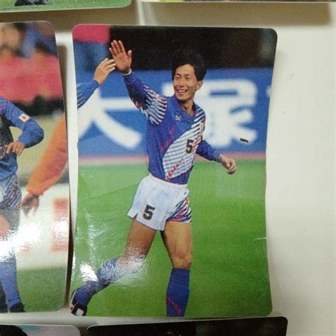 サッカー Jリーグ カード 日本代表 三浦知良 中山雅史 注文 ラモス 森保一 ジーコ