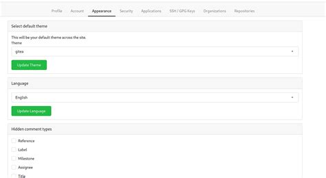 Missing Packages Option Install Maintain Configure Gitea
