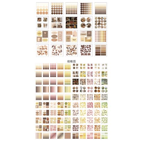 Jual Stiker Dekor Momo Sticker Dot Aesthetic Buku Jurnal Shopee Indonesia