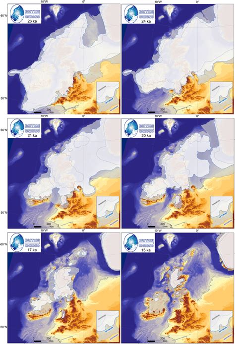 The Empirical Ice‐sheet Reconstruction At 26 24 21 20 17 And 15