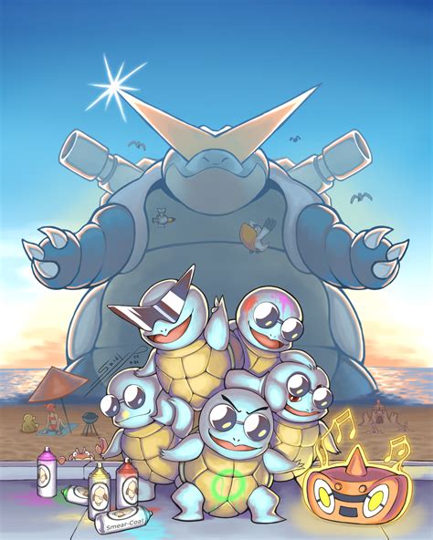 Pokemon Squirtle Squad Cover