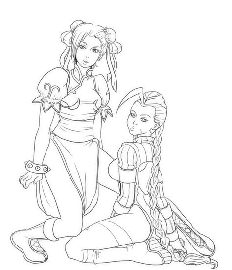 Chun Li And Cammy Commission By Lyneri On Deviantart