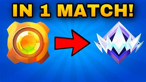 HOW TO RANK UP FAST IN FORTNITE RANKED UNREAL YouTube