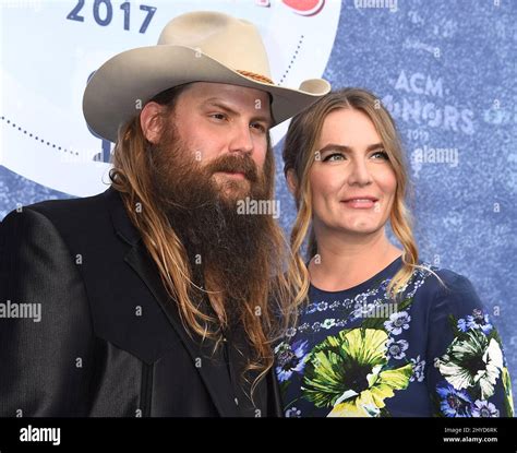 Chris Stapleton And Morgan Stapleton Attending The 11th Annual Acm